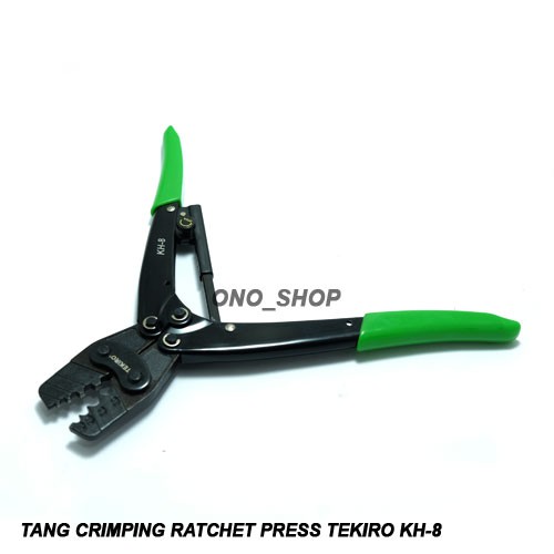 Jual Tang Crimping Ratchet Press Tekiro KH-8 | Shopee Indonesia