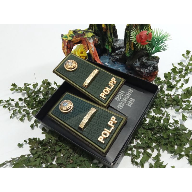 Jual Pangkat Pdh Pol PP 3A Kain Akrilik | Shopee Indonesia