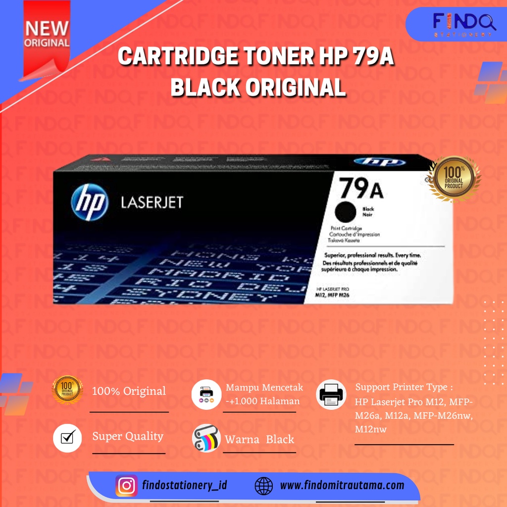 Jual TONER HP 79A - ORIGINAL | Shopee Indonesia