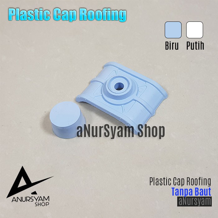 Jual Plastik Cap Roofing Atap UPVC Tanpa Baut / Roofing Cap Atap UPVC ...