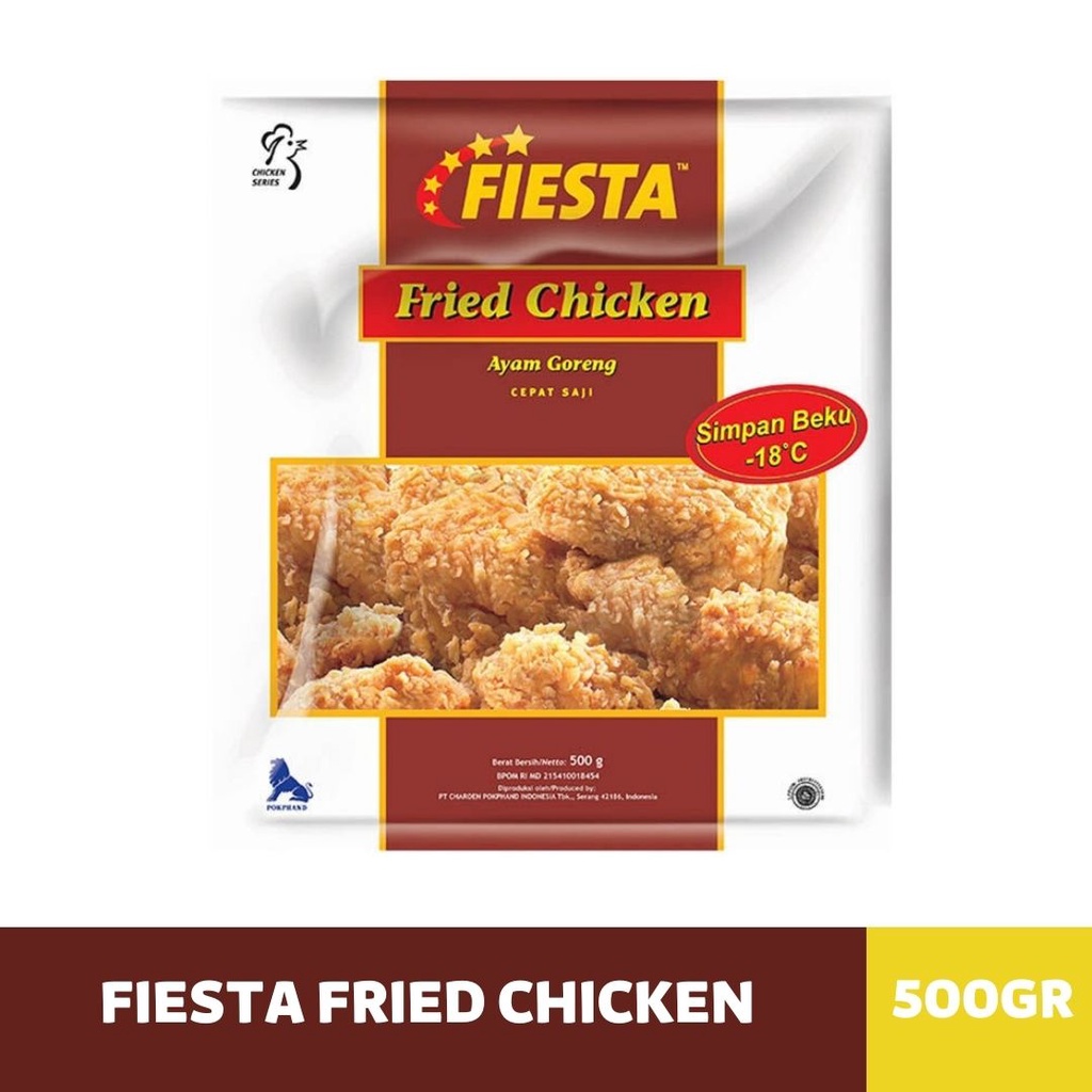 Jual Fiesta Fried Chicken 500Gram| Ayam Goreng Tepung Crispy Fiesta ...