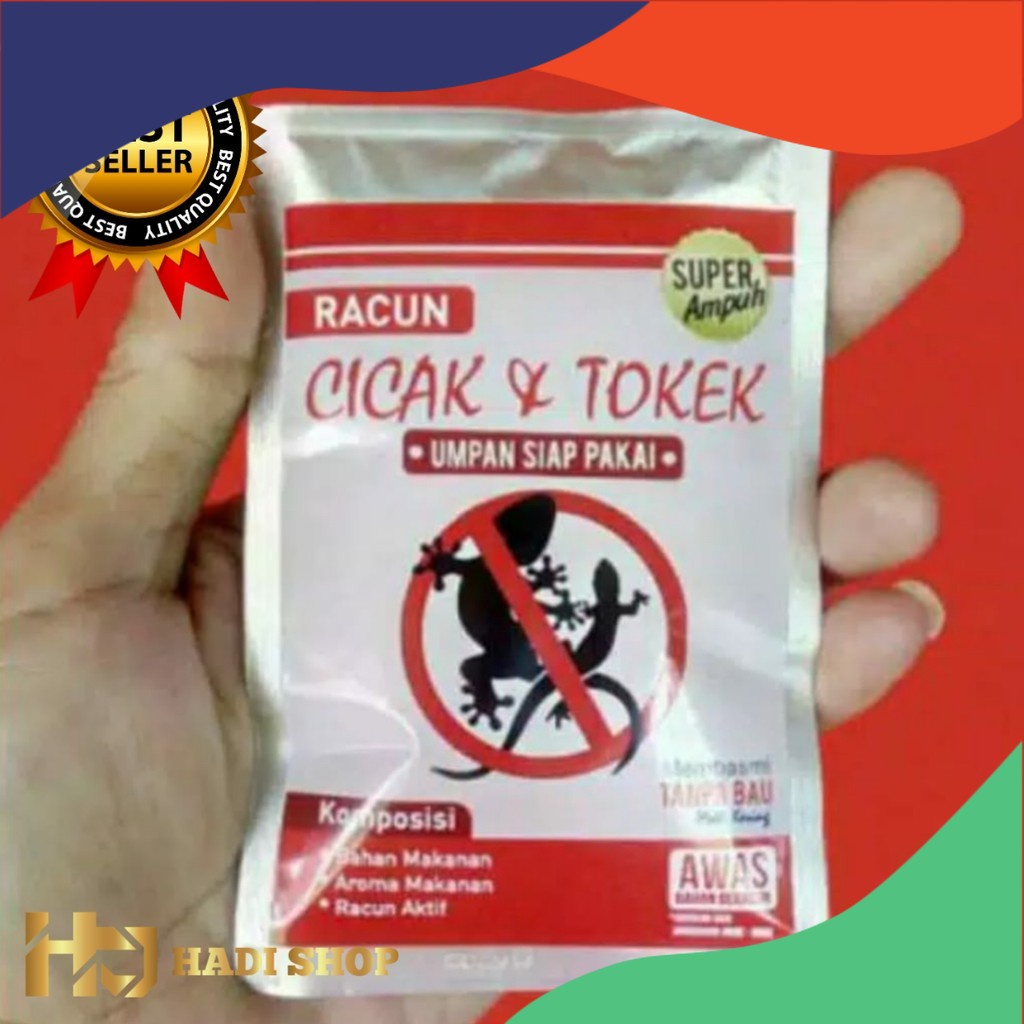 Jual RACUN CICAK DAN TOKEK, super ampuh basmi cicak dan toke serbuk ...
