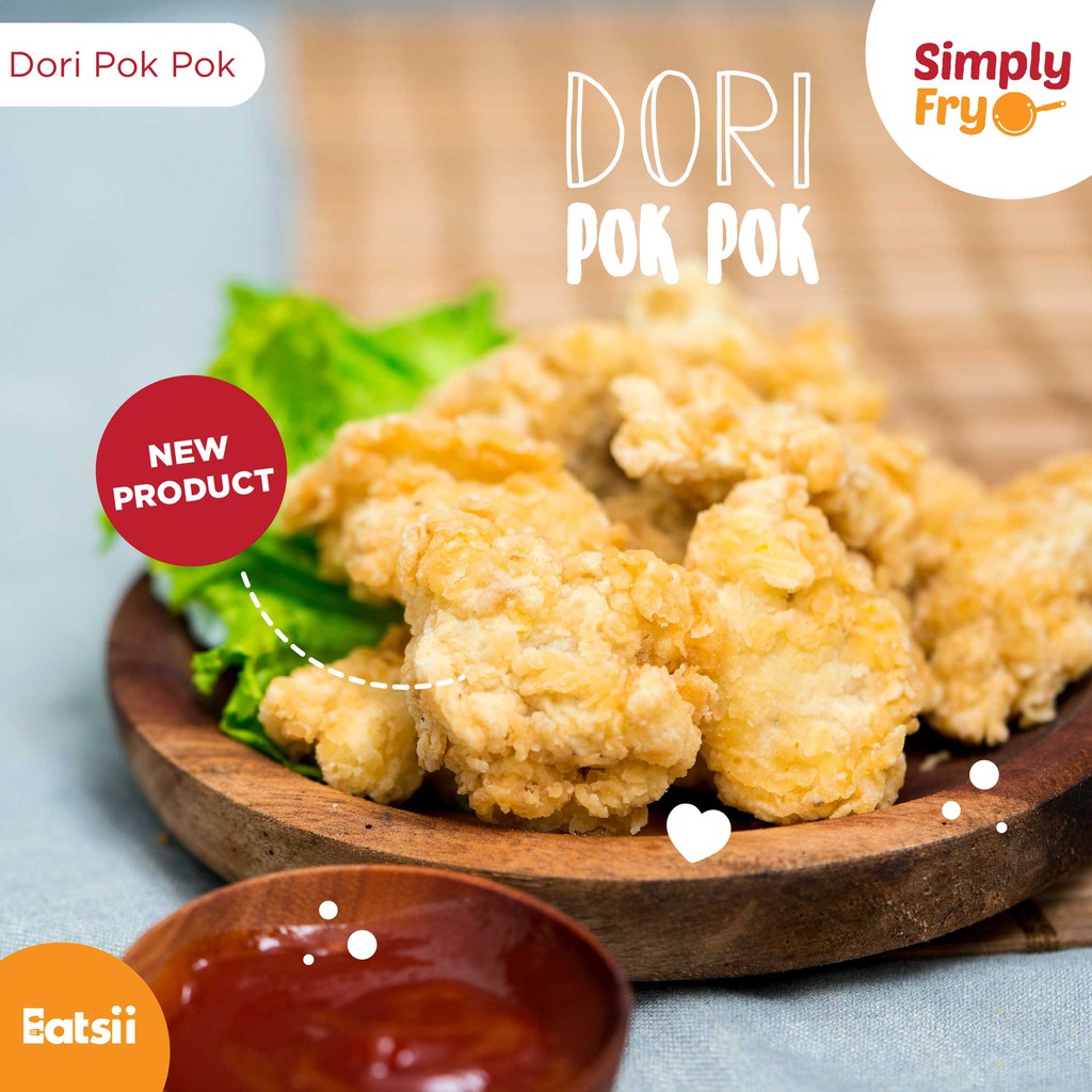 Jual Homemade Dori Pok Pok by Simply Fry 500 gram / Frozen Food ...