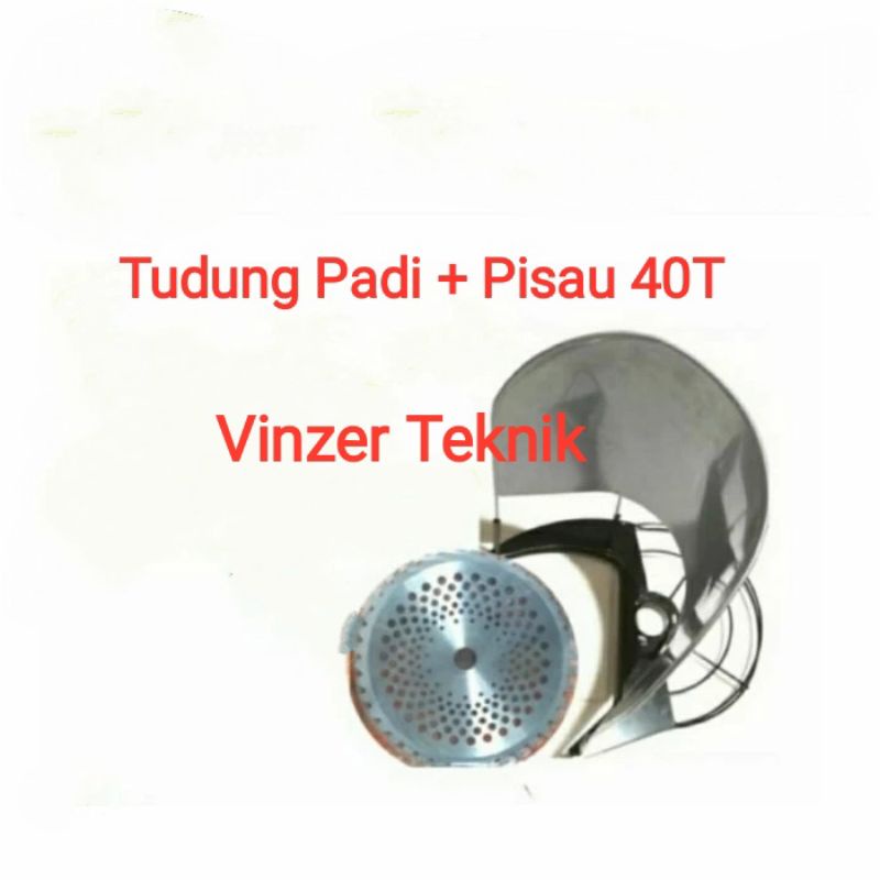 Jual TUDUNG PADI / SEBENG PADI + BLADE 40T / PISAU 40T BRUSH CUTTER ...