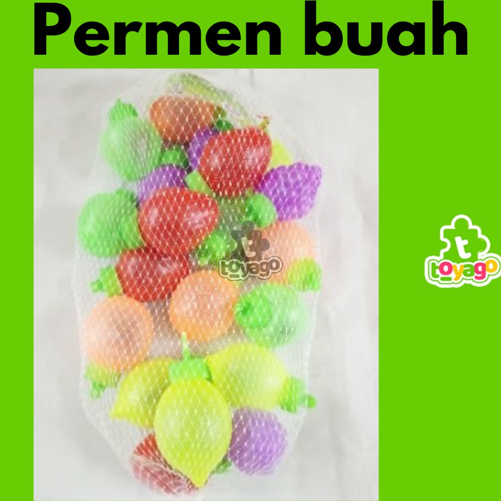 Jual Permen Rasa Buah Unik AMAN dan HALAL (permen planet fruity buah ...