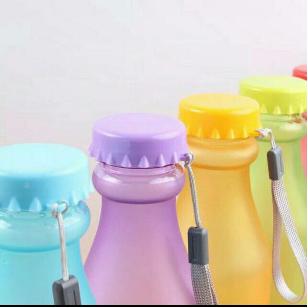 Jual BOTOL MINUM SODA BPA FREE DOFF 550ML BONUS BUBBLE WARP BIAR AMAN ...