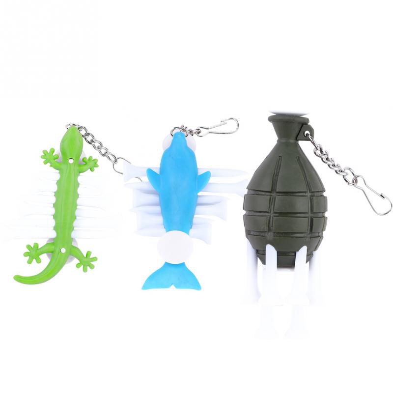 Jual IMPORT Portable TPE Plastic Golf Tee Holder Animal Type Golf Tee ...