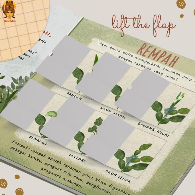 Jual Willa & Rempah Kesayangan Ibu / Willa Dan Rempah Board Book ...