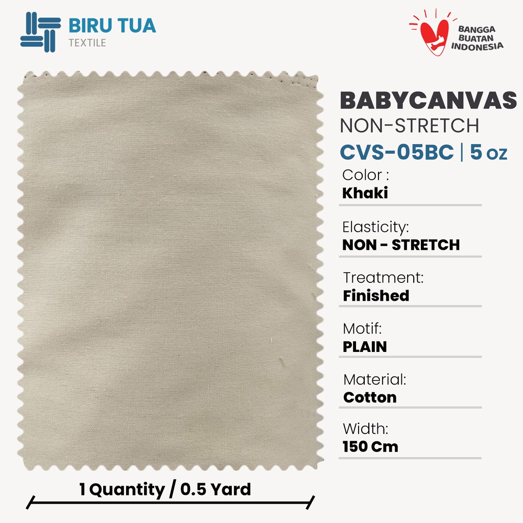 Jual Bahan Baby Canvas | Kain Baby Kanvas Polos | Full Cotton Katun - 0 ...