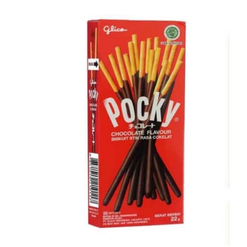 Jual Glico Pocky mini stick 22 gram / Pocky coklat strawberry 22gr | Shopee Indonesia