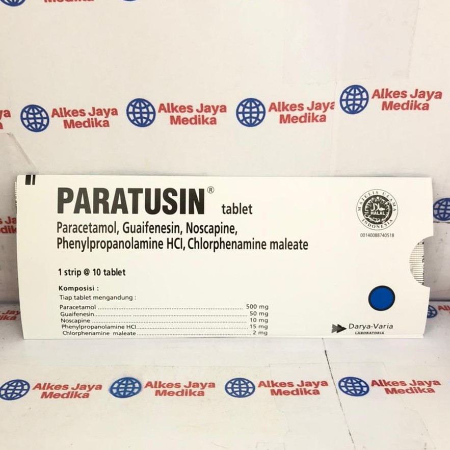 Jual Paratusin Isi 10 Tablet - Obat Batuk Pilek Demam | Shopee Indonesia