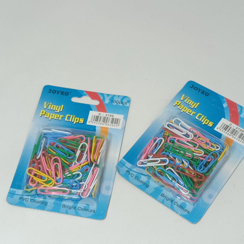 Jual Paper Clip Warna Joyko - Klip Penjepit Kertas Warna Warni | Shopee ...