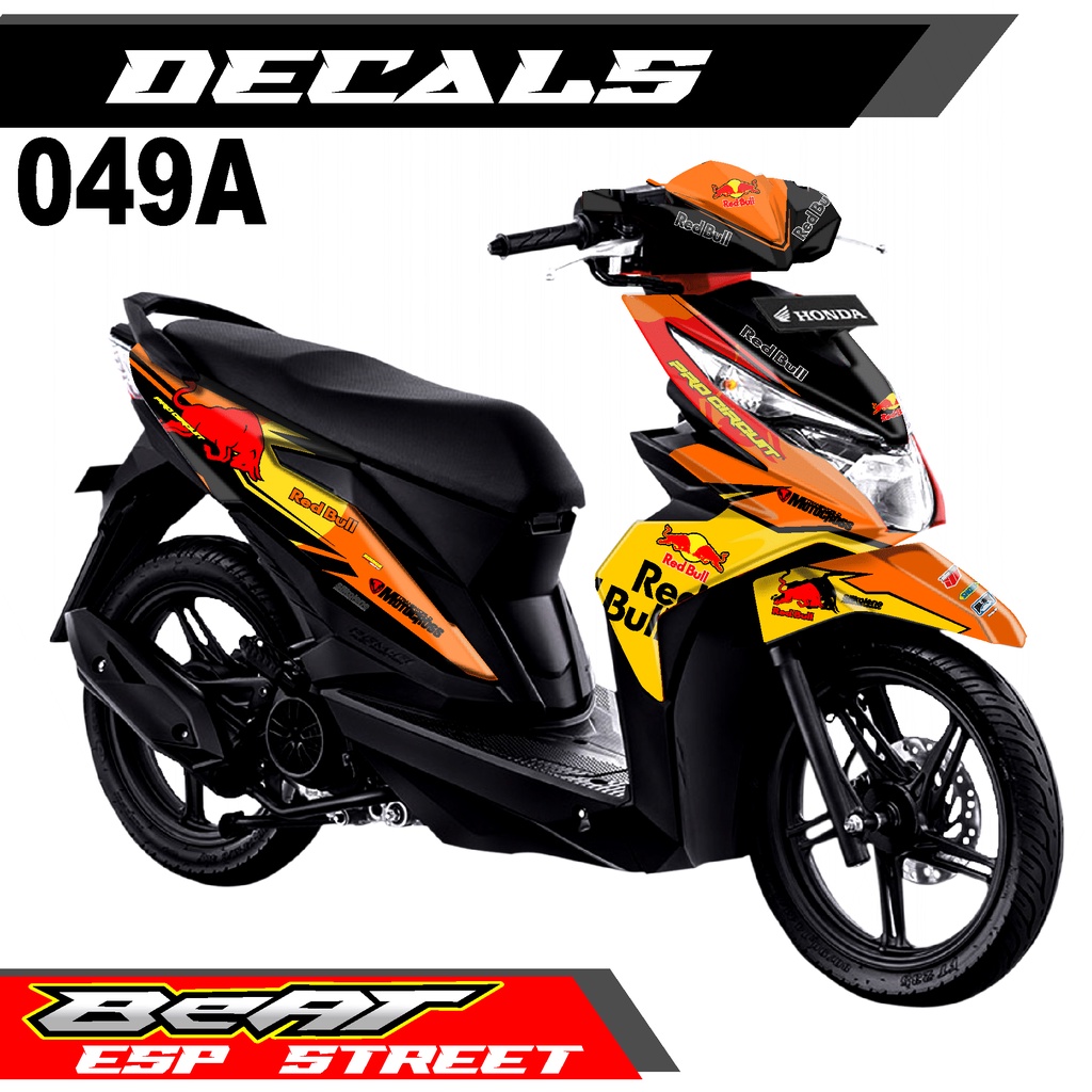Jual Decal Sticker - Dekal Strip Fullbody BEAT STREET ESP Design ...