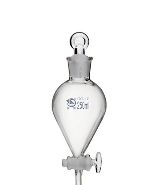 Jual SHUNIU Corong Pisah Ball Shape (Separatory Funnel Ball Shape) 125 ...