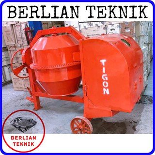 Jual Beton Molen Concrete Mixer Semen TIGON 1000 Liter | Shopee Indonesia
