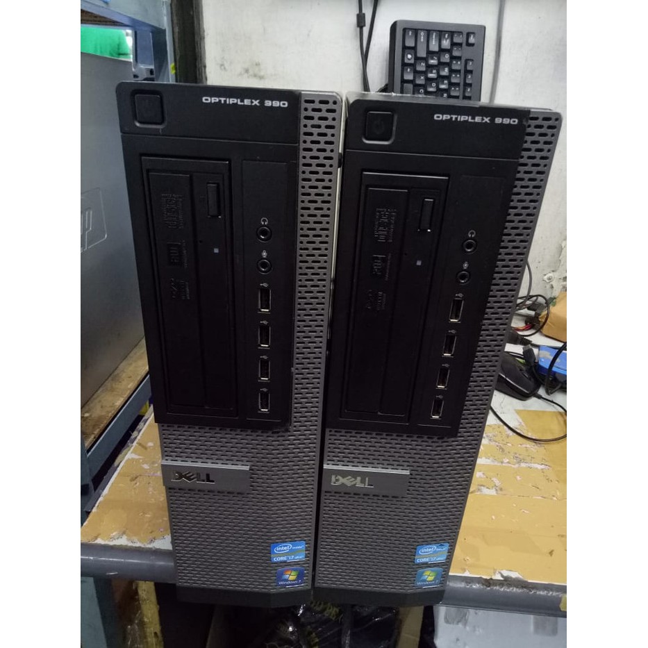 Jual Pc dell 990 DESTOP/Core i7- 2600 3.40ghz/4gb/500gb/dvd rw, wins 7 ...