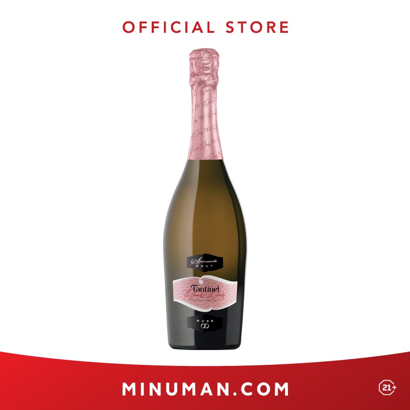 Jual Fantinel - Prosecco Rose Brut Spumante 750ml | Shopee Indonesia