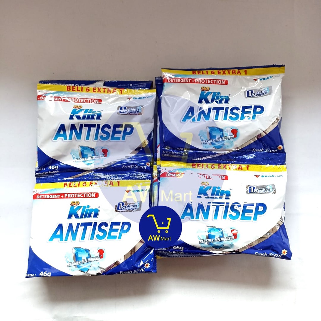 Jual SO KLIN ANTISEP RENCENG (ISI 6 PCS X 40GRAM) - SOKLIN ANTISEPTIK ...
