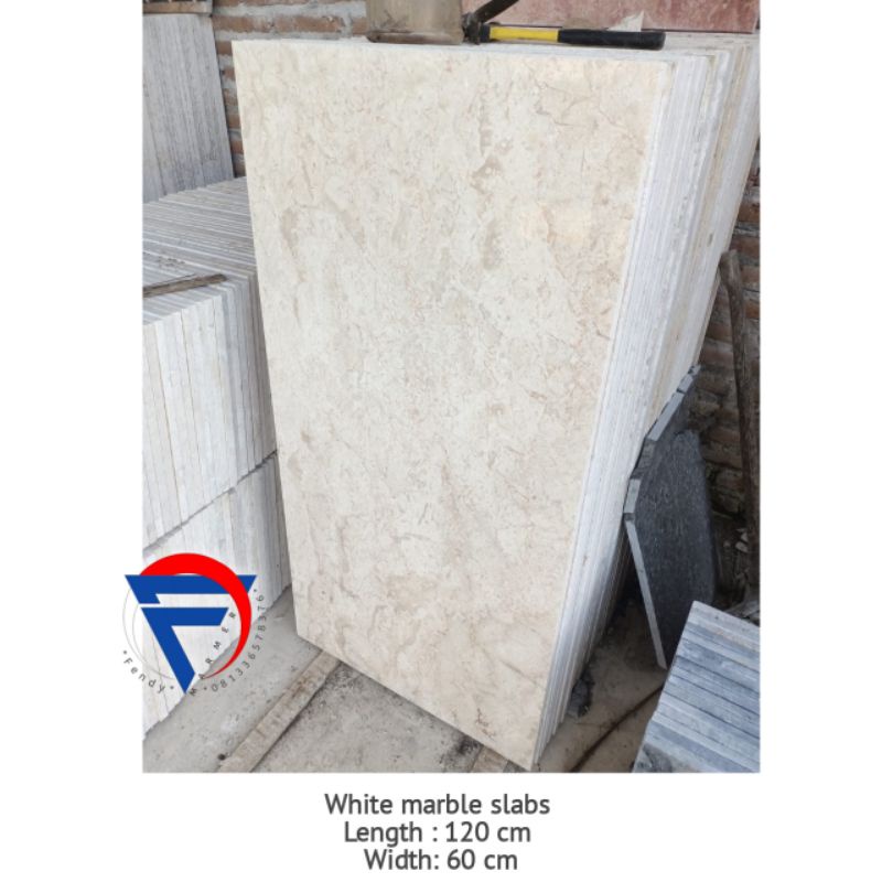 Jual Lembaran 120x60 marmer putih tulungagung harga perlembar | Shopee Indonesia