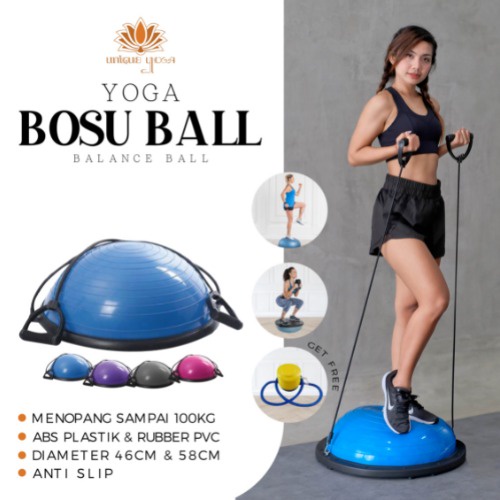 Jual Balance Step Bosu Ball / Bosu Ball Balance Bola Yoga / Balance ...