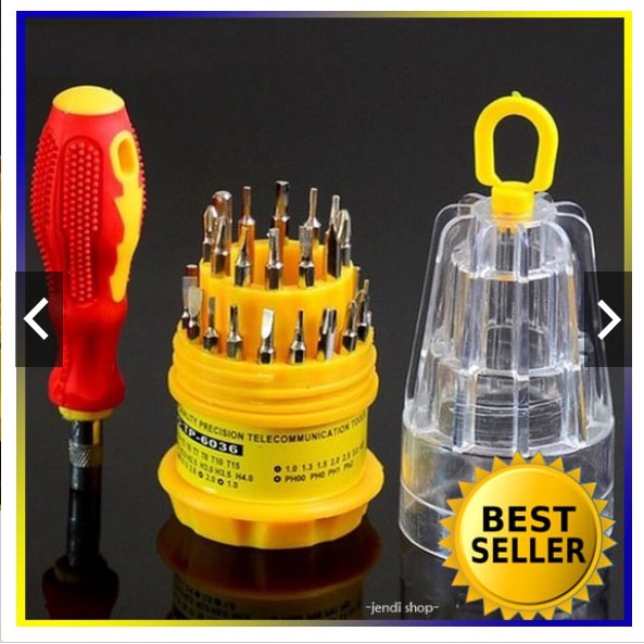 Jual Obeng Set Multi 31 in 1 MINI Lengkap Serbaguna Handphone Elektronik HP ( Obeng Telur ...