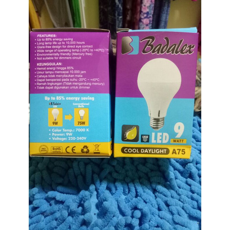 Jual Lampu / Bohlam LED Baladex 9 Watt | Shopee Indonesia