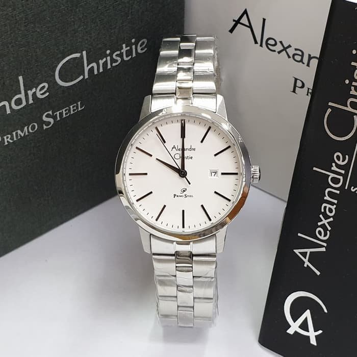 Jual Jam Tangan wanita Alexandre Christie AC 1007 Silver Original ...