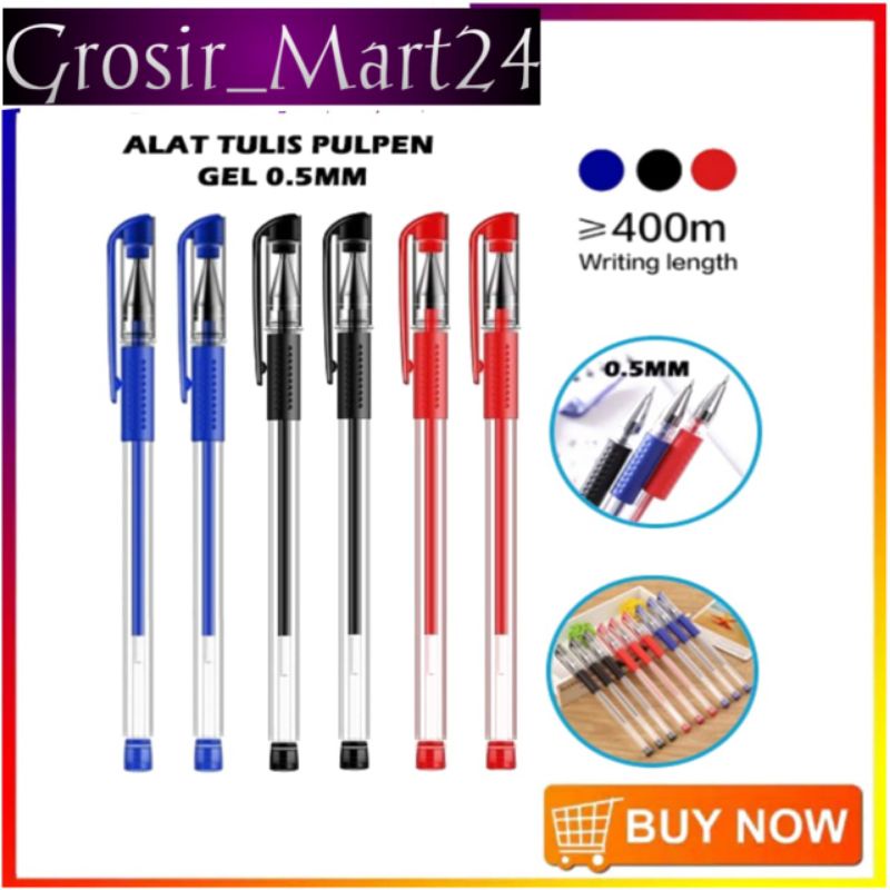 Jual PULPEN Tinta Gel 0.5mm | Shopee Indonesia