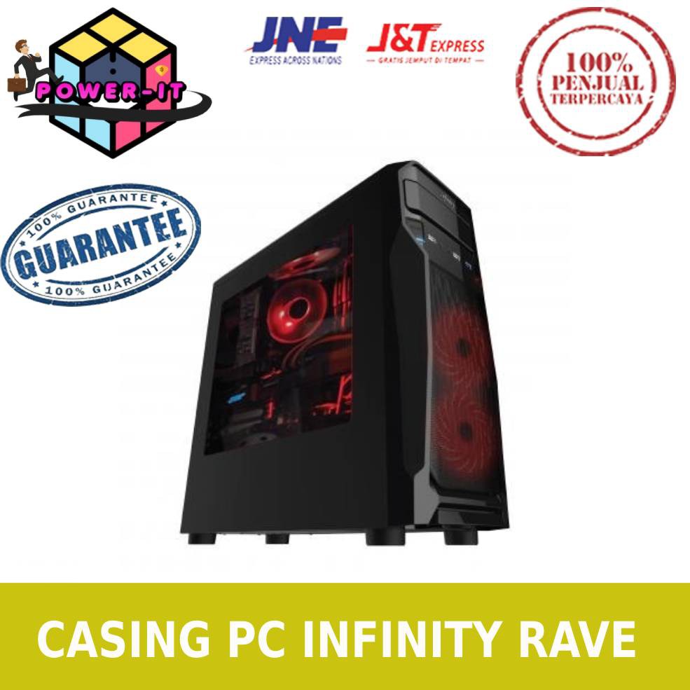 Jual casing PC komputer infinity rave | Shopee Indonesia