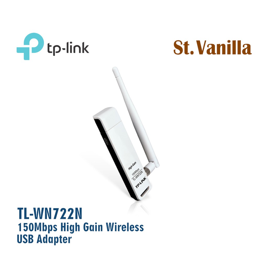 Jual TP-LINK TL-WN722N 150Mbps High Gain Wireless USB Adapter TPLINK ...