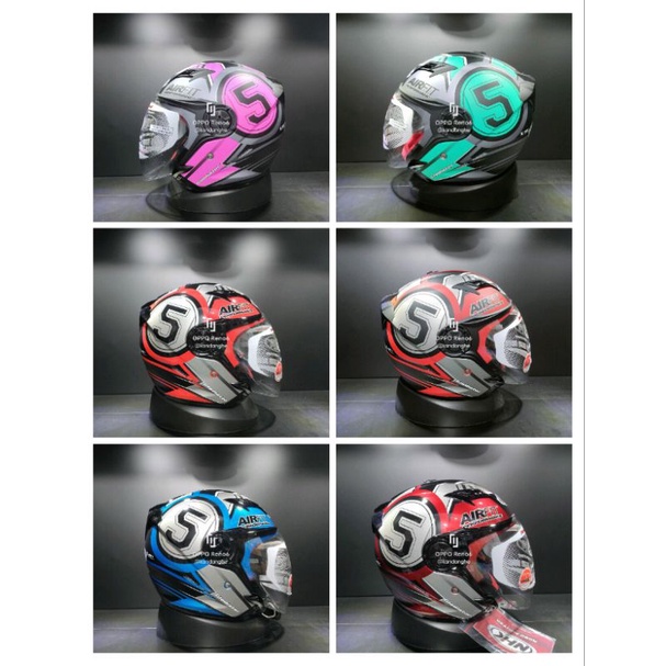 Jual NHK GLADIATOR JUMPER DAN GRANDE VARIASI WARNA HELM OPEN FACE DOBLE ...