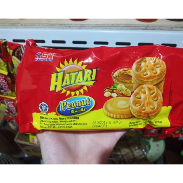 Jual Hatari Peanut Biscuit 125g | Shopee Indonesia