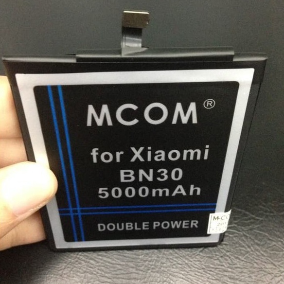 Jual baterai mcom typ xiaomi redmi 4a bn30 double power | Shopee Indonesia