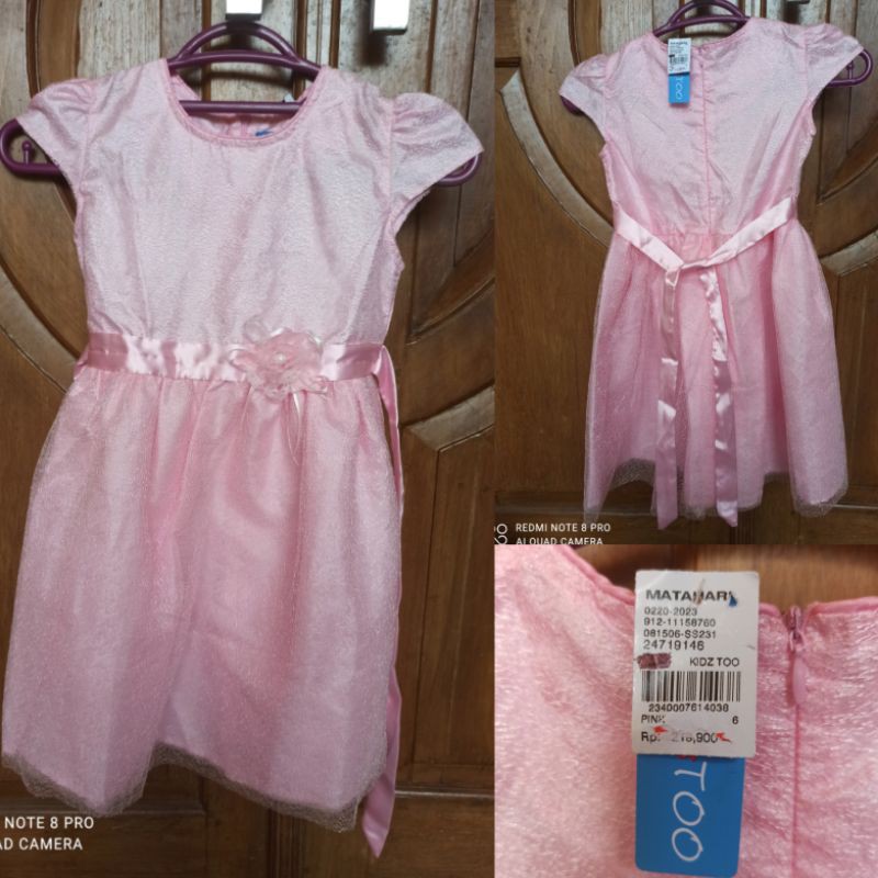 Jual Kidz Too Original Dress Anak Ukuran 6 Pink | Shopee Indonesia
