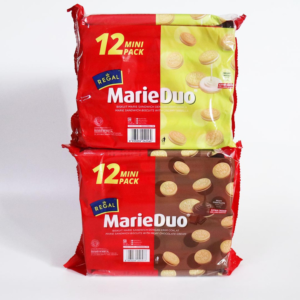 Jual Regal Marie Duo sachet (isi 12pcs) | Shopee Indonesia