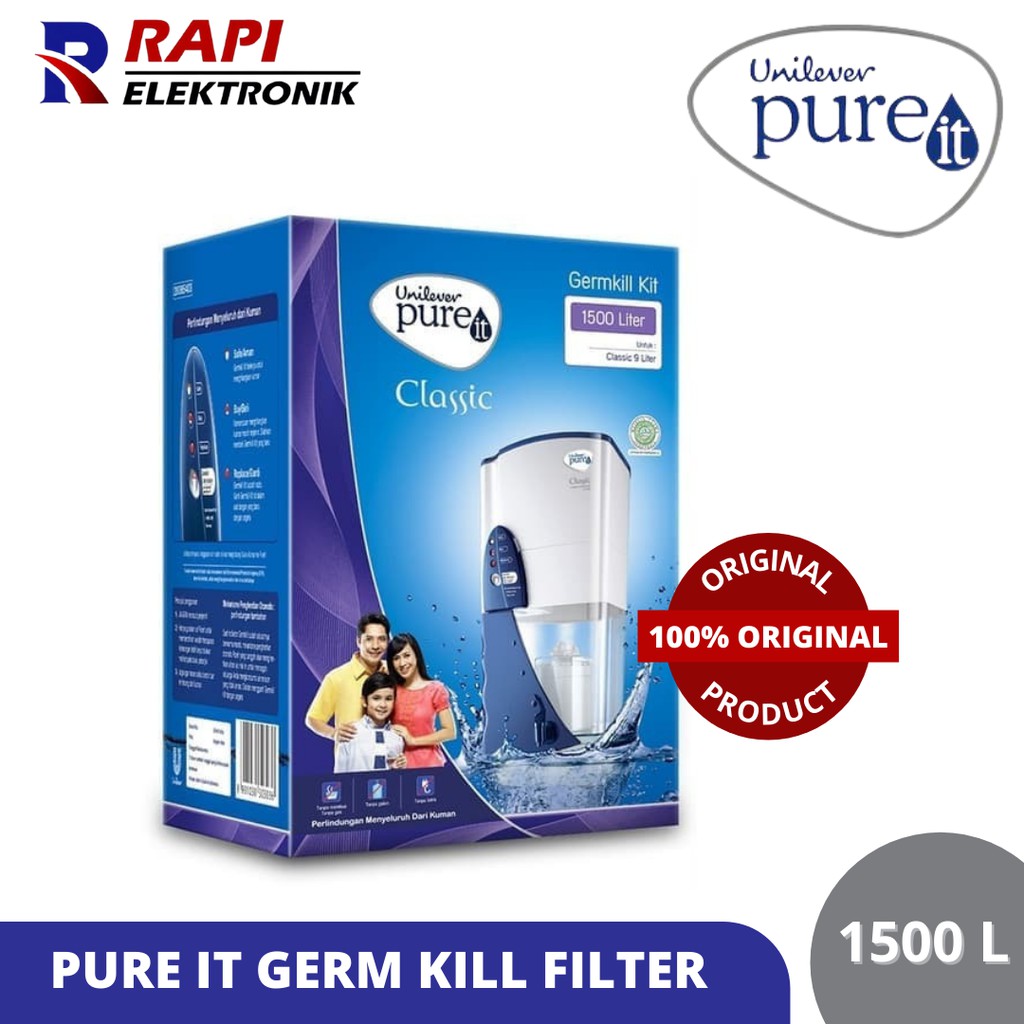 Jual Germ Kill Kit / Filter Air Pure It GKK 1500L - 3000L | Shopee ...