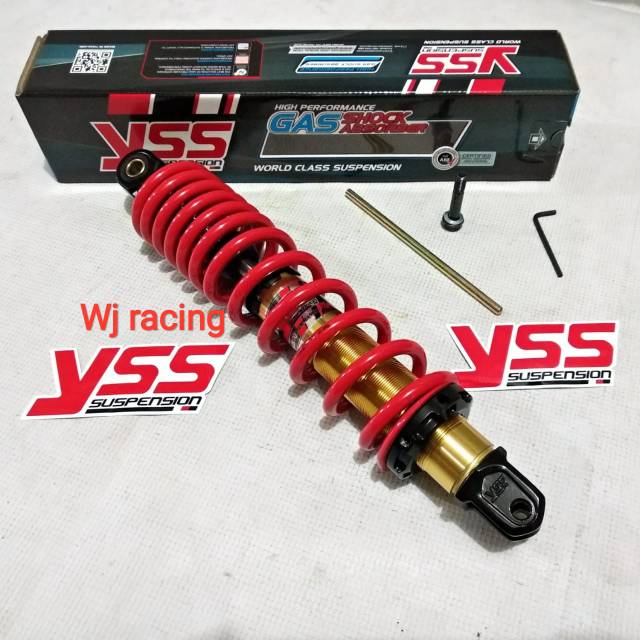 Jual Shock YSS DTG EVO 330mm Vario125 - Vario150 - Beat ESP Gold series | Shopee Indonesia