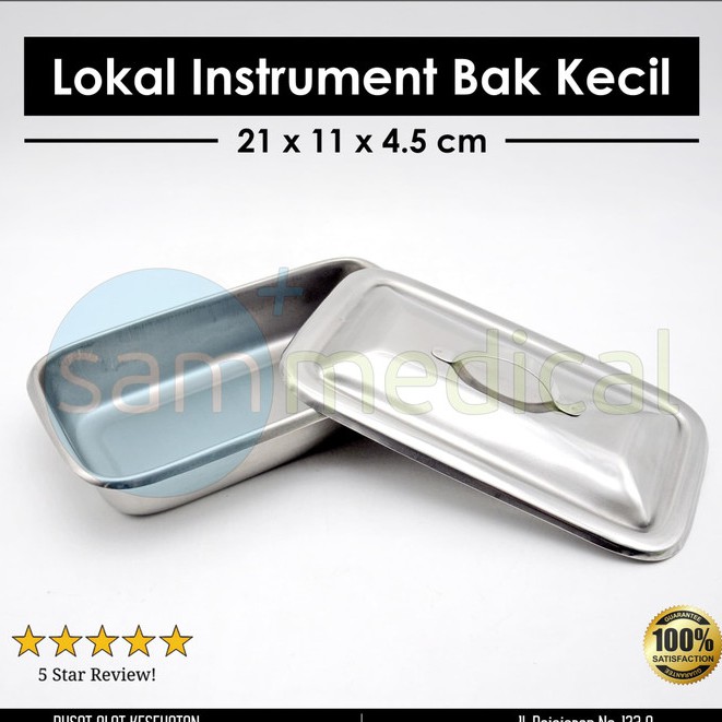 Jual Lokal Instrument Bak Kecil Stainless | Shopee Indonesia