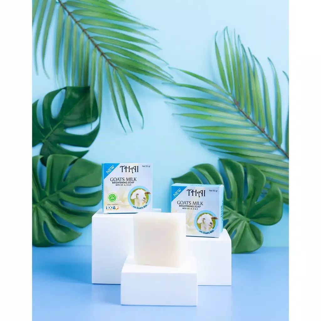 Jual Thai Sabun Goat's Milk Soap 50gr (Bar Soap) | Shopee Indonesia