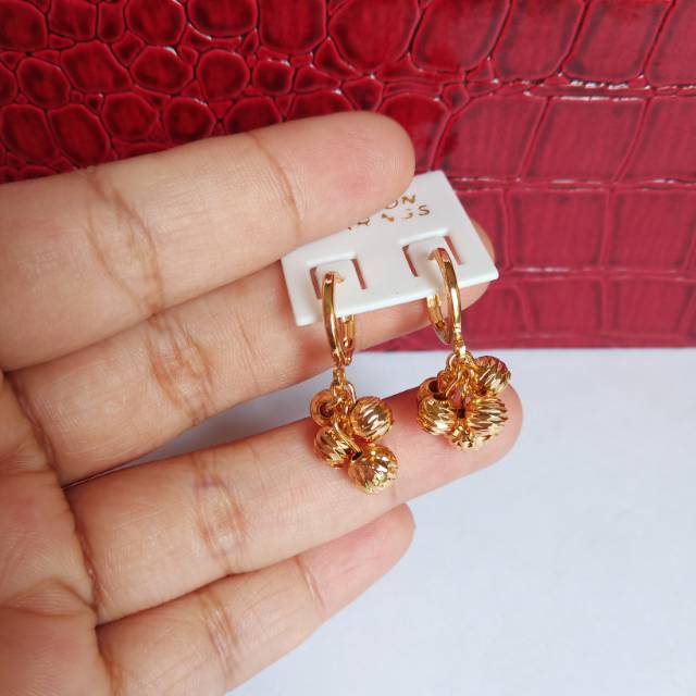 Jual ANTING EMAS ANGGUR 043 | Shopee Indonesia