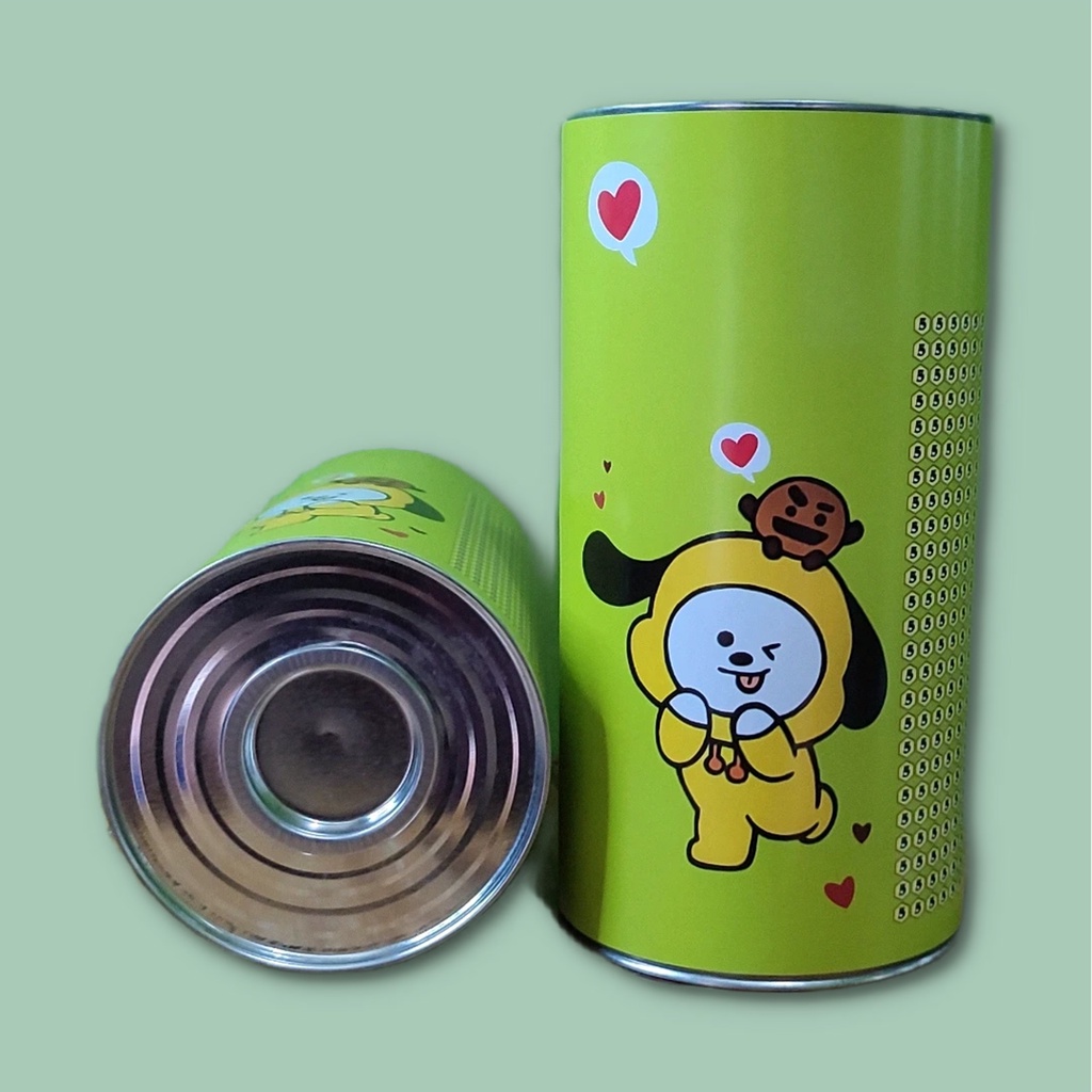 Jual Celengan Viral JUMBO|| Celengan Target BTS GREEN || Target 5 Jt 5K ...