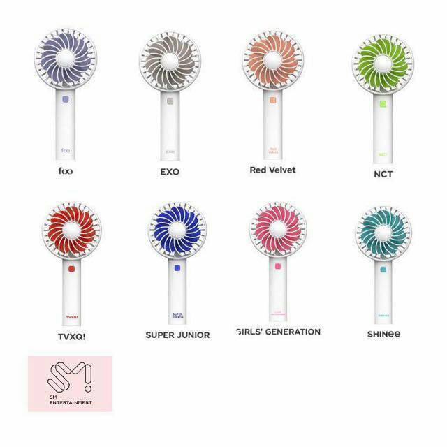 Jual SM TOWN Artist Handy Fan OFFICIAL | Shopee Indonesia