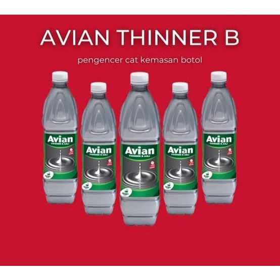 Jual Avian B Thinner Asli/ Pengencer Cat AVIAN Brand - 1LT | Shopee ...
