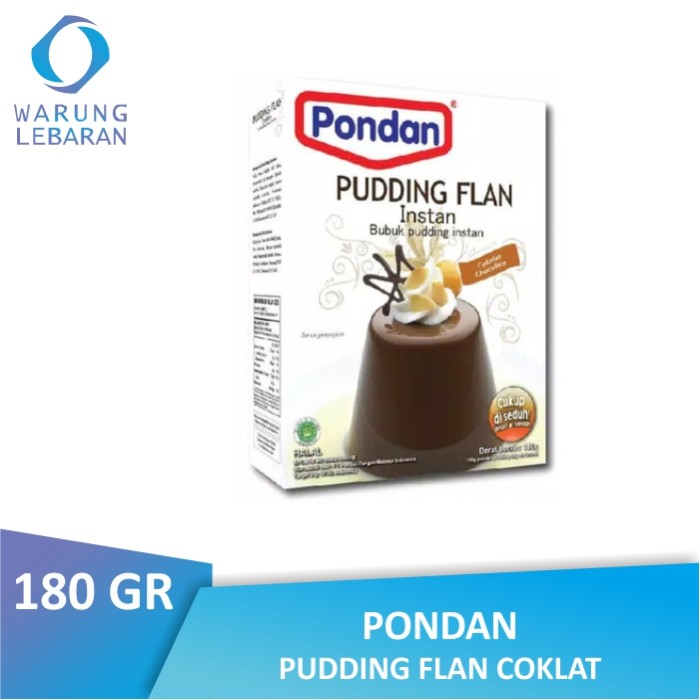 Jual Pondan Pudding Flan Coklat 180 GR | Shopee Indonesia