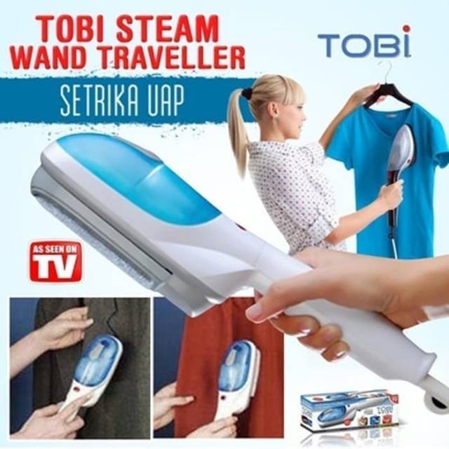 Jual Setrika Uap Tobi/ Tobi Steam Wand Traveller | Shopee Indonesia