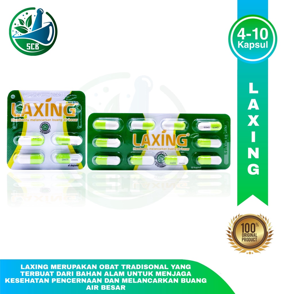 Jual Laxing - Obat Melancarkan Buang Air Besar (BAB) | Shopee Indonesia