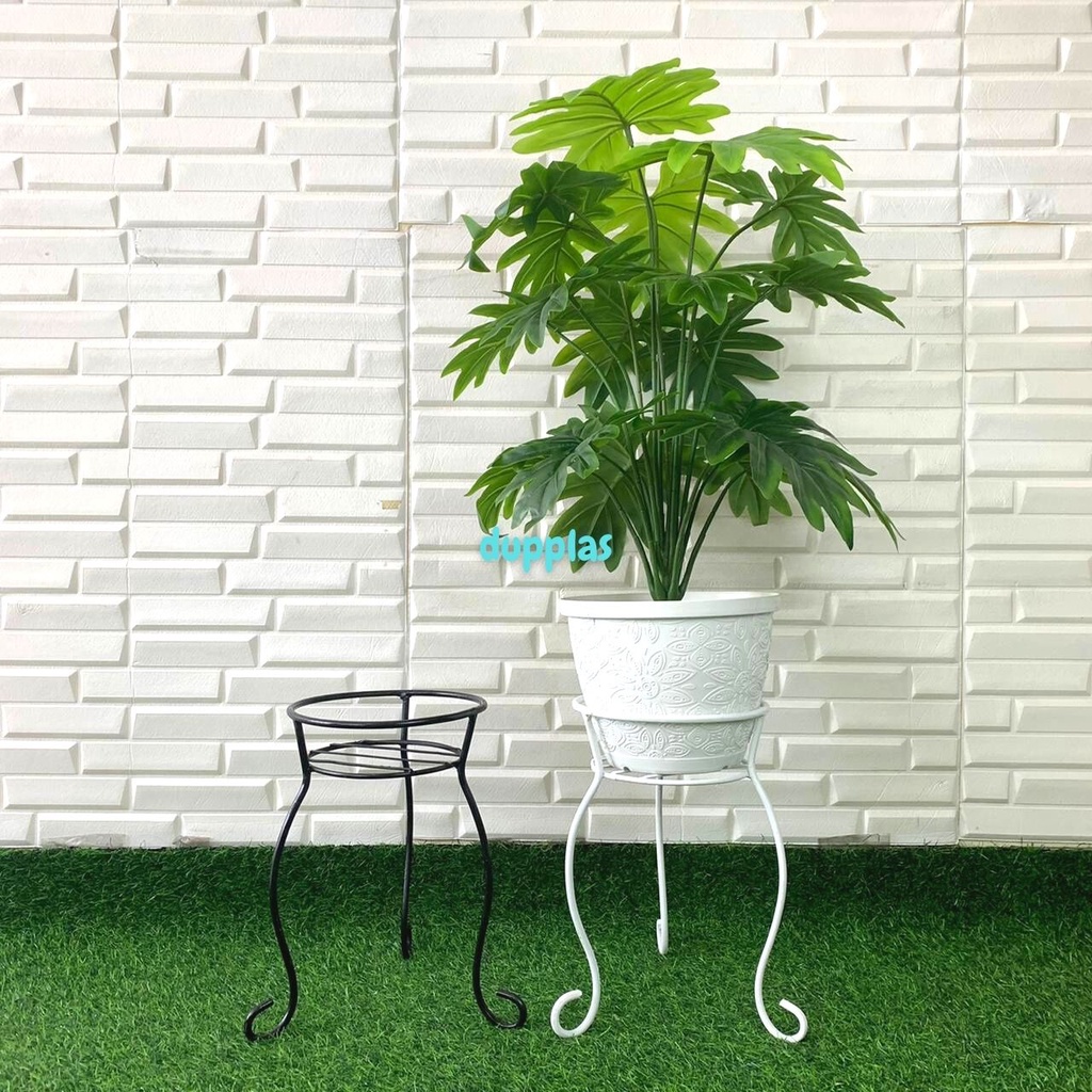 Jual Pohon Monstera Jari Philo X18 Artificial Pot Batik Plastik ...