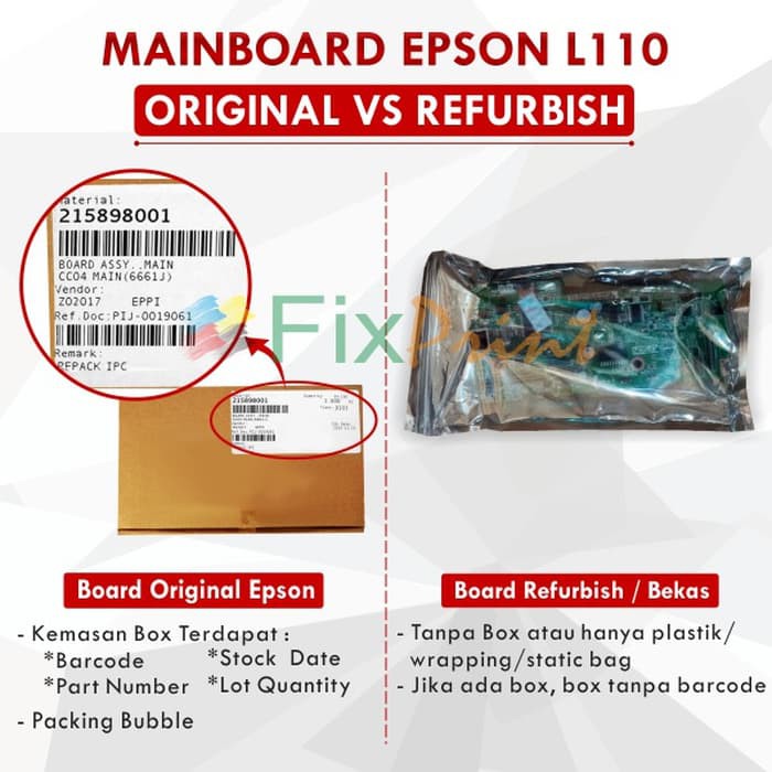 Jual Jual Board Printer Epson L110 Mainboard L110 Motherboard L110