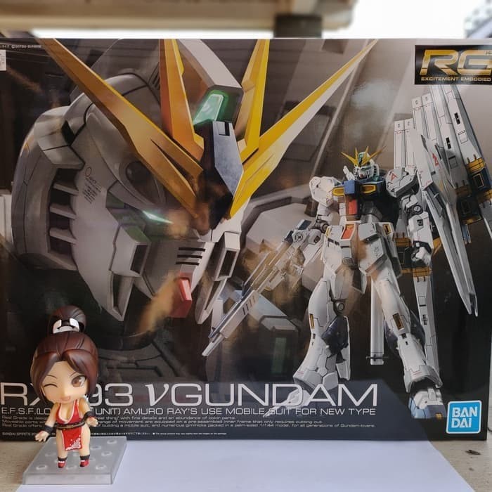 Jual RG RX-93 Nu Gundam / RG Nu Gundam BANDAI | Shopee Indonesia