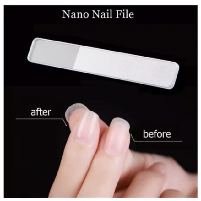 Jual Nano nail file shiner shinner glass nail / pengkilap pengilap kuku kaca nailart | Shopee ...